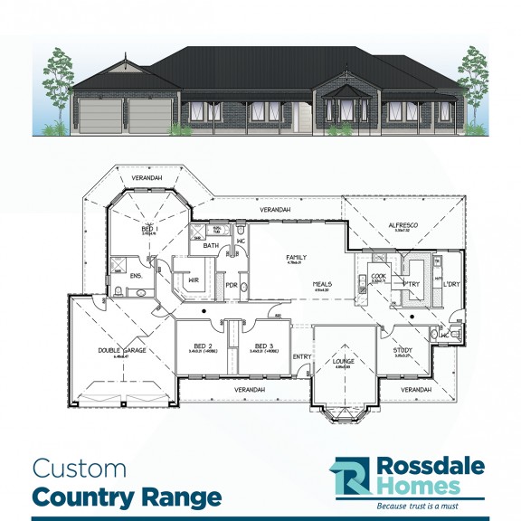 Custom Country Range | Rossdale Homes | Rossdale Homes - Adelaide ...